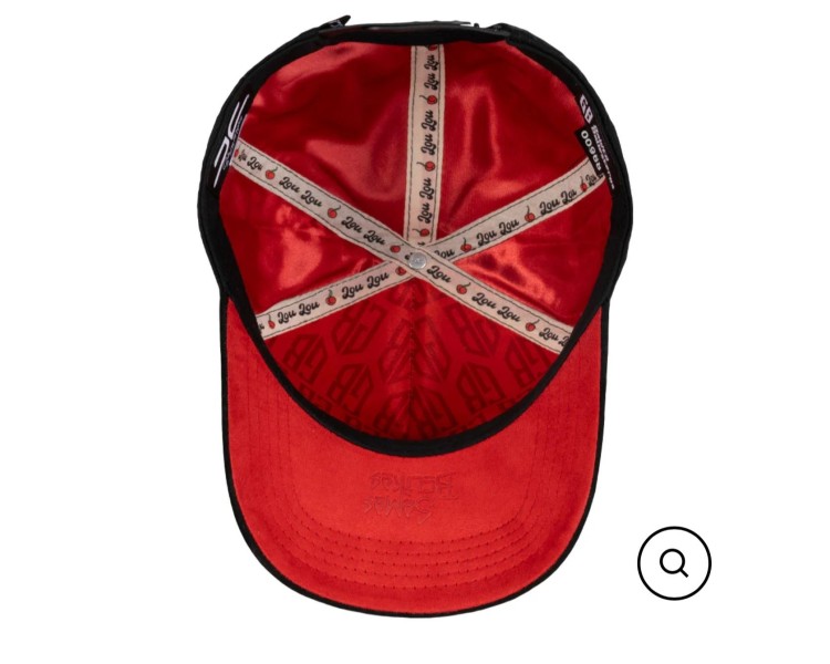 GORRA JC HATS / LOU LOU CHERRY BLACK