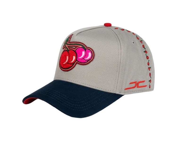 GORRA JC HATS / LOU LOU CHERRY GRAY