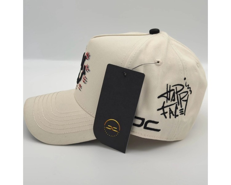 GORRA JC HATS / HAPPY FACE BEIGE