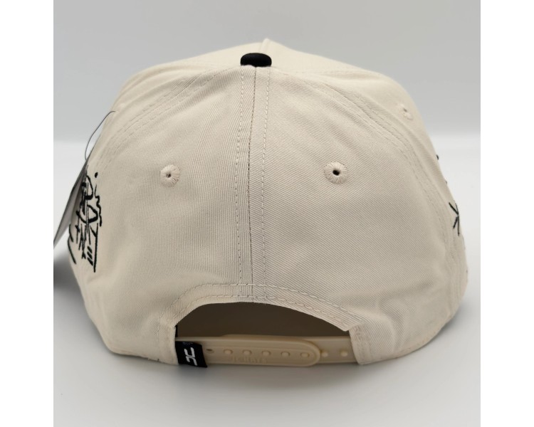 GORRA JC HATS / HAPPY FACE BEIGE