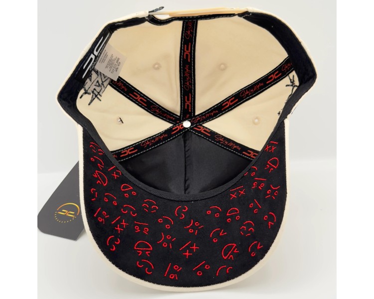GORRA JC HATS / HAPPY FACE BEIGE