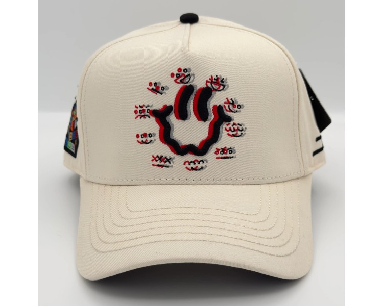 GORRA JC HATS / HAPPY FACE BEIGE