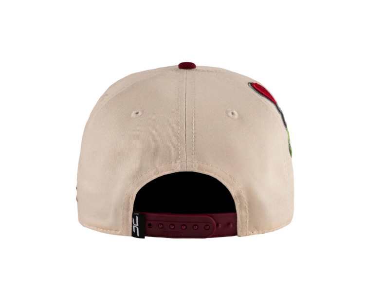 GORRA JC HATS / MONEY LOVE BEIGE RED