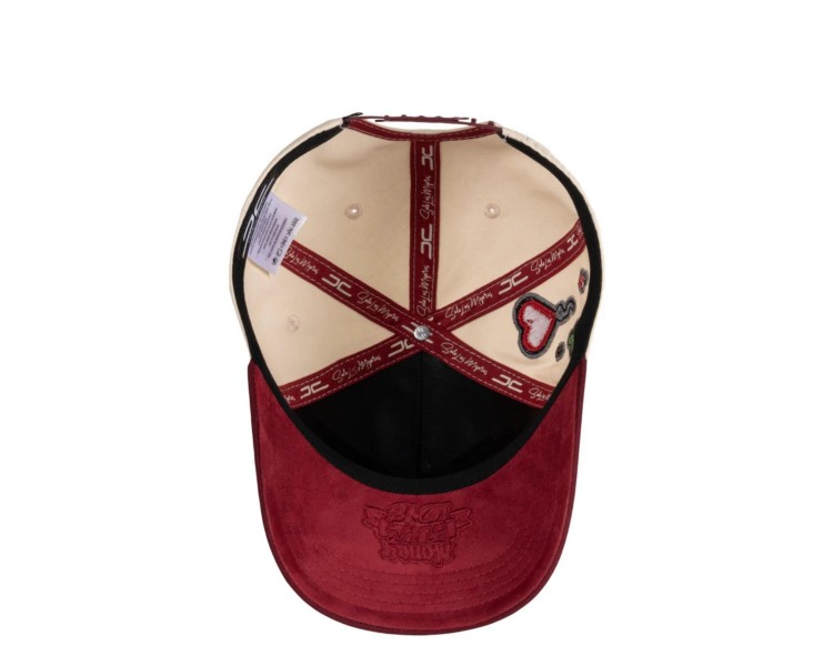 GORRA JC HATS / MONEY LOVE BEIGE RED