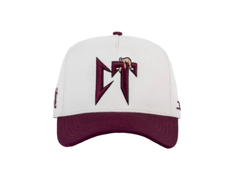 GORRA JC HATS / CT BEIGE BURGANDY